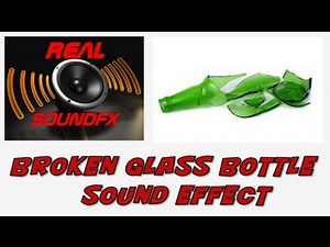 Breaking or smashing glass bottle sound effect - realsoundFX