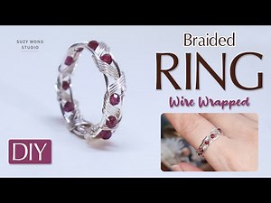 Handmade Seamless Wire Wrap Ring| DIY Ring| DIY Jewelry | How to make