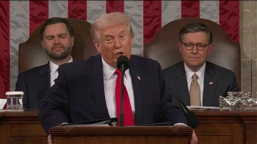 President Trump called Minnesota an "astonishing" example of fraud in the United States during his State of the Union address. | Fox 9