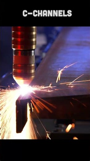 X-Series RoboFAB processing many structural steel shapes!