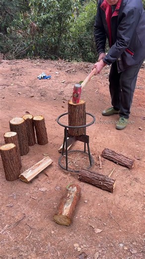 This small gadget solves a big firewood problem problem.