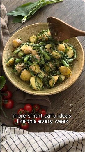 Warm Potato Salad with Champagne Vinaigrette