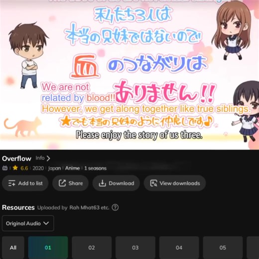 Overflow Anime Review