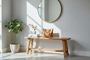Rustic Reclaimed Oak Bench | Entryway Shoe Storage Bench for Mudroom & Foyer - Etsy Canada