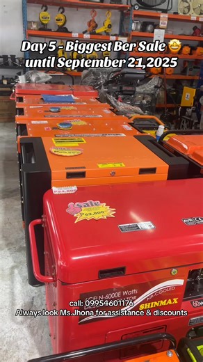 1.6K views · 13 reactions | Brandnew! Diesel Silent Generator for inquiries direct message our page or call 09954601176 Ms.Jhona #ToolsDepot #LowestPriceGuaranteed #supersale #legitseller #generator | TOOLS DEPOT | Facebook