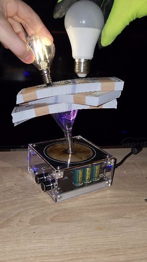 💰 Project - money power 💪 #teslacoil #experiment #science #lightning | Life Tesla Coil