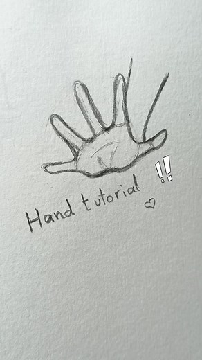 Simple Hand Drawing Tutorial | Learn to Draw Hands Easy