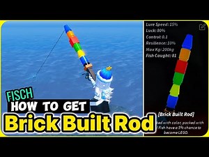 HOW TO GET BRICK BUILT ROD IN FISCH! (LEGO EVENT GUIDE)