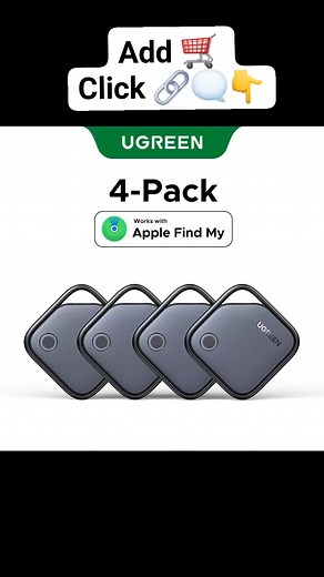 #UGREEN Smart Tag Smart Locator Anti Lost Bluetooth5.0 Finder Airtag tracker Finder Locator for iPhone/iPad/Mac #Shopee #ShopeeAffiliate | Mylene A Osicos
