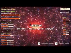 [UNITY3D ASSET] - Particle Force Fields (Demo)