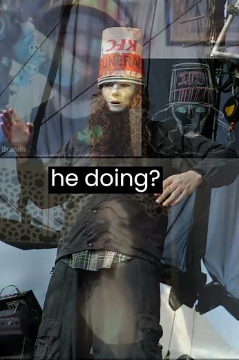 Meeting Buckethead without a mask | AFD SHORTS