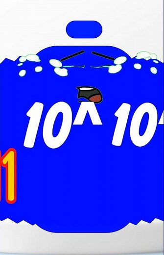 Numbers 0 to Infinity with sound - Battery Overcharging to Infinity Percent #shorts