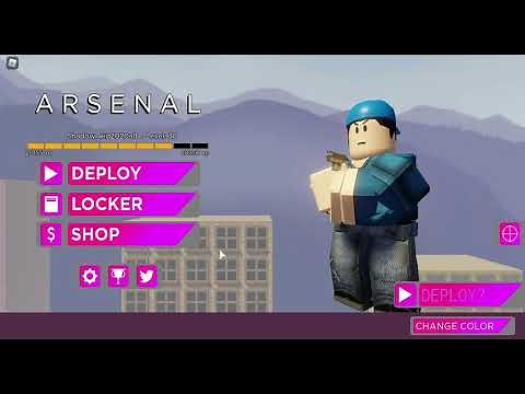 How to get the "DEPLOY?" button in Roblox Arsenal! - old video -