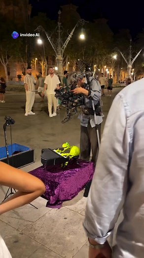 A talented street performer captivates audiences by animating a frog puppet to mimic playing classical music on a tiny piano. This unique blend of puppetry and music has been showcased in various European cities, enchanting passersby with its charm. #art #music #street #streetperformer | Enjoy Music and Arts