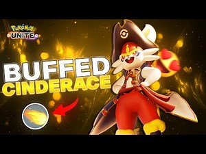 😳 Cinderace's Pyro Ball Gets The Buff | Solo Master Gameplay 🔥 | POKEMON UNITE