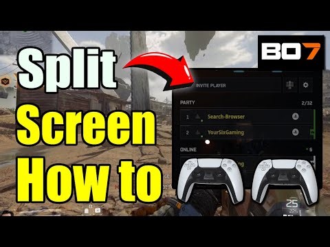 How to Play Split Screen 2 Players in COD Black Ops 7 (Xbox or PS5)