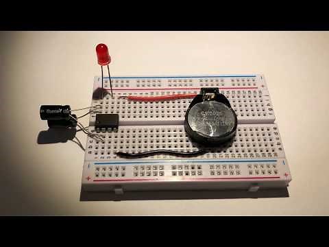 Disintegrated LM3909 - 1.5V LED Flasher