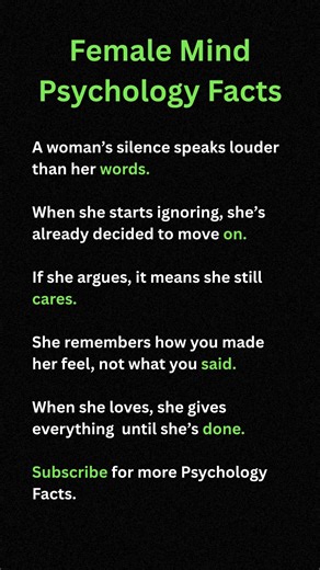 Female Mind Psychology Facts | Deep Truths About Women’s Emotions & Behavior
