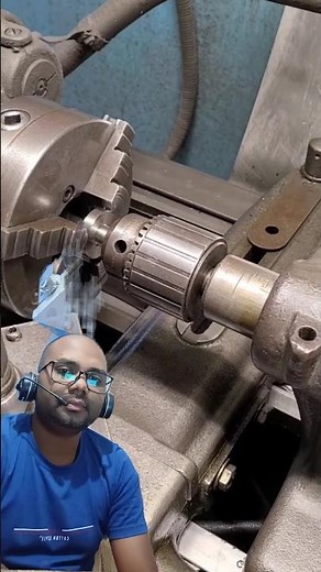 Genius Lathe Trick Every Machinist Should Know! 😳🔥 #asmr #manufacturingprocess #cncmachining