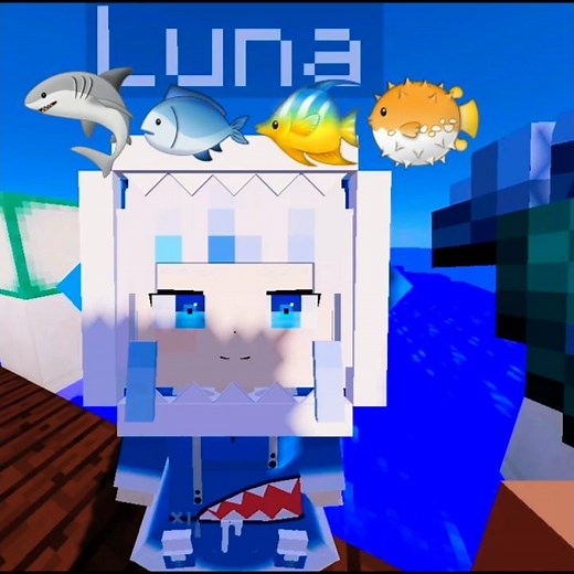 Minecraft Jenny Mod Luna Skin – No Blur Gameplay! #jennysmodminecraft #jennymod #shortsfeed