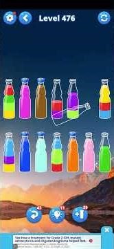 Water Sort – Color Puzzle Game – Level 476 | Color Puzzle Challenge