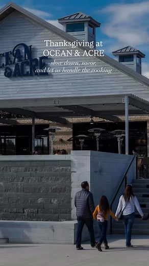 16 reactions | Gather around our table this Thanksgiving! Ocean & Acre will be taking reservations from 11AM–6PM with a three-course, prix-fixe menu of elevated holiday favorites: $75 per adult and $32.50 per child (plus tax & gratuity). Our full menu will be posted on the website shortly. We can’t wait to celebrate with you. Reservations are strongly encouraged. Make your reservation today on our website. | Ocean & Acre | Facebook