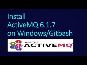 Installing Apache ActiveMQ in Windows#jms #linux #installation #apache