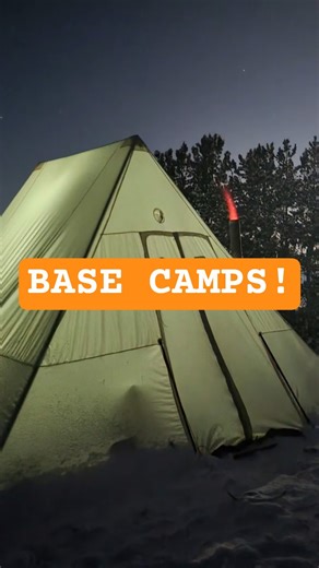 Best Basecamps! #hunting #tents#backcountry#packing