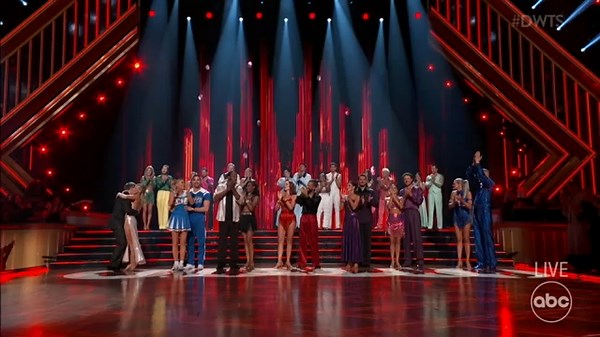 'Dancing with the Stars' recap: Four couples tie for first place and two get eliminated