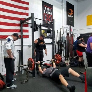 Here's 16yr old Anthony! 190 40lbs in chain for a bunch of triples. This is his second time benching with me. First time with the team, first time using chains. He did great! He's so strong! Wait until form and technique start really clicking! Super job today!! 💪💪 #Bluecollarbarbell #Mendelsonstrengthsystems #strongwomen #conjugate #powerlifting #squat #bench #deadlift #multiply #girls #longisland #personaltraining #bodybuilding #newyork #igers #athletes #bestteamintheeast #coach #cantfakestre