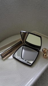 engraving the Chanel red noir compact ✨🪩🍒 it’s always fun getting to engrave the limited edition compacts. obsesseddd with this one and the burgundy is so giving fall vibes 🎃🍂 #chanel #chanelbeauty #welovecoco #calligraphyengraving #weddingdetails #2026bride #2026wedding | Taylor Jones Calligraphy