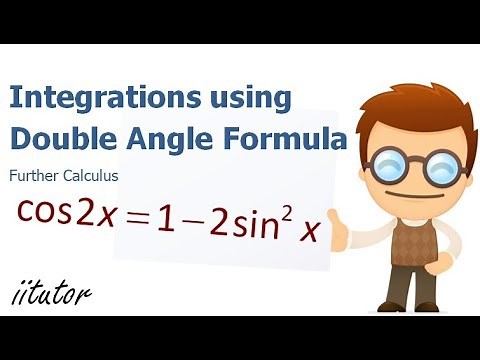 💯 Trigonometric Integrations using Double Angle Formula