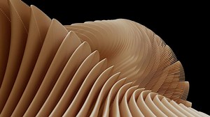 3D ornament in motion