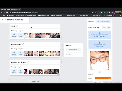 Face Mask Detection App Using Android Studio & Teachable Machine(Without any Coding!)2021