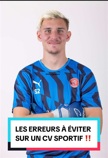 Les erreurs à éviter sur un CV sportif