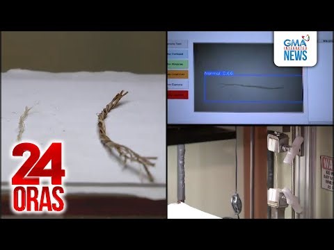 Prototype device para sa fiber grading ng abaca, dinevelop ng computer engineering students | Videos | GMA News Online