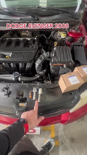 DODGE AVENGER 2008. Cambio de solenoides, y sensores de árbol de levas. #mecanicadiablo #tallermecanicoenmonterrey #dodge