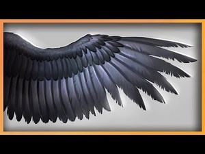How to easily draw/paint wings without it looking bad // You can do it :)