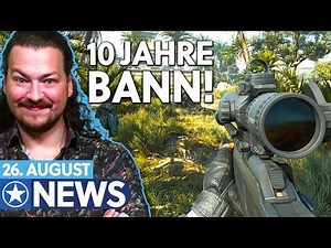 10 Jahre Bann für Cheater! | Gaming News
