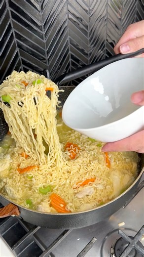 70K views · 269 reactions | Try This Easy Gourmet Chicken Ramen! Joey makes Gourmet Chicken Ramen with simple and delicious ingredients | Justine’s Kitchen | Facebook