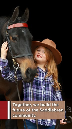 The next generation of Saddlebred riders, trainers, and advocates is already in the saddle — and you can help them reach the finish line. 🏆 Through your support, ASHBA provides scholarships, mentorship, and programs that inspire young leaders to carry our legacy forward. This Giving Season — let’s Giddy-Up & Give! Text “Annual” to 859-217-4677 for a link. Or visit https://americansaddlebredhorsebreedersassociation-bloom.kindful.com/?campaign=1329457 #GiddyUpAndGive #DonHarrisLegacy #SaddlebredS