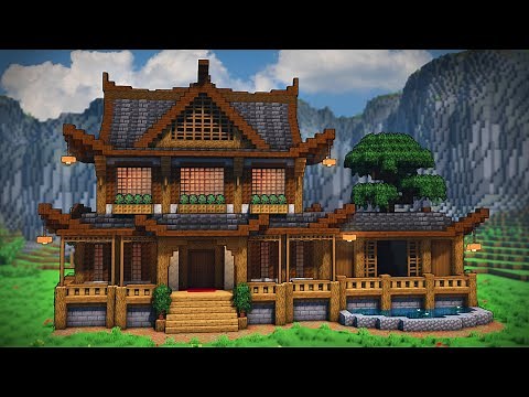 Minecraft: How To Build a Japanese House | Simple Tutorial