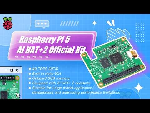 Your Raspberry Pi 5 Just Got Superpowers: 40 TOPS AI HAT+2 Review & Demo
