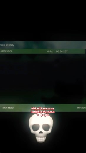 rekor değildir kasmadan dolayı -_-