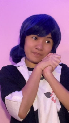 YAYYYY my first miraculous video :3 I just restyled this wig and I had to cosplay her lol #miraculousladybug #marinettecosplay #miraculouscosplay