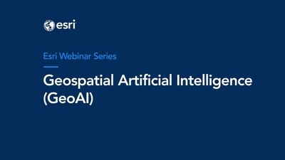 Geospatial Artificial Intelligence (GeoAI)