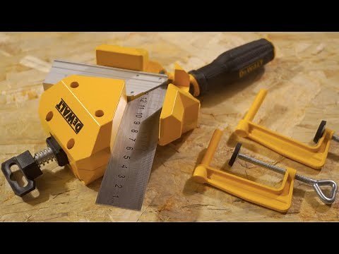 Dewalt 90º Right-Angle Corner Clamp 📐 Perfect Alignment Tool! [ASMR]