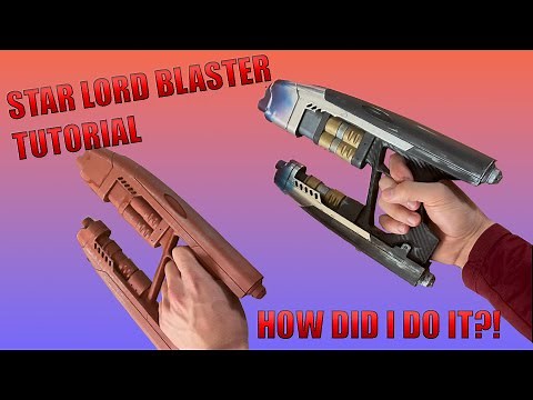 Star Lord Blasters 3D Print Tutorial