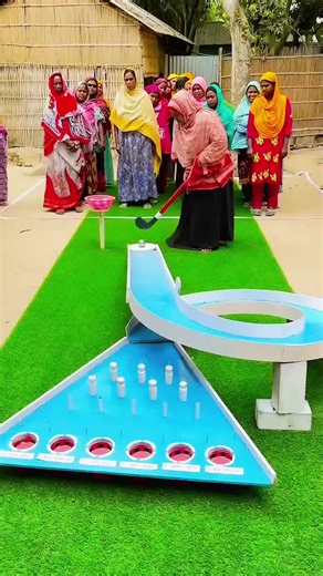 Village Women Hockey Ball Spin & Drop Challenge