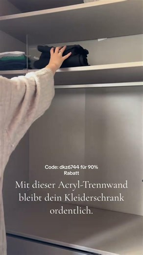 IKEA HACK #Ordnung im Kleiderschrank dank @Temu | code: dkz6744…